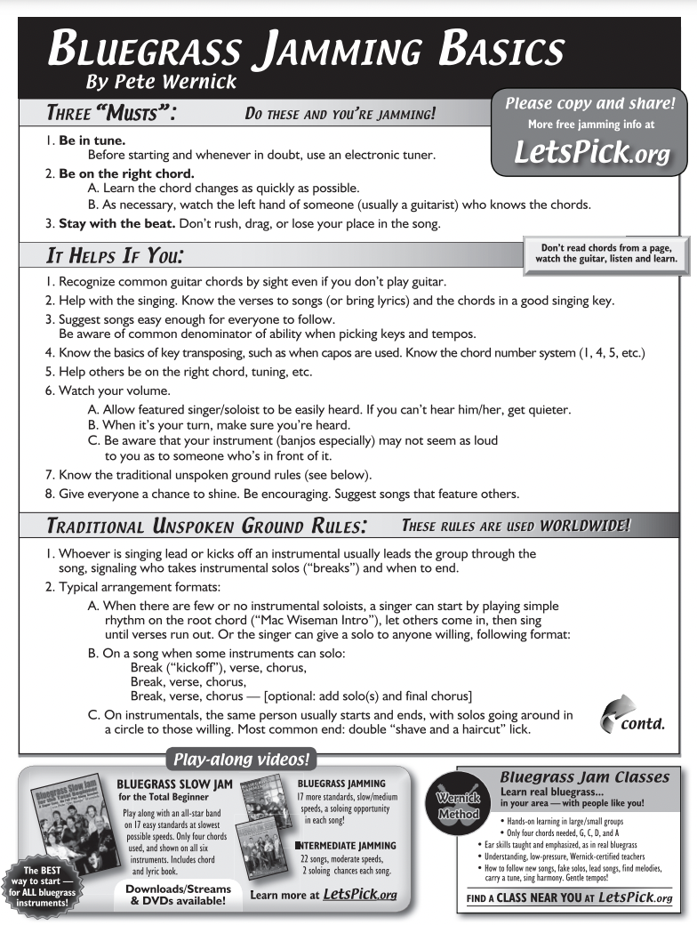 The Bluegrass Jam Breakdown – Trailgrass